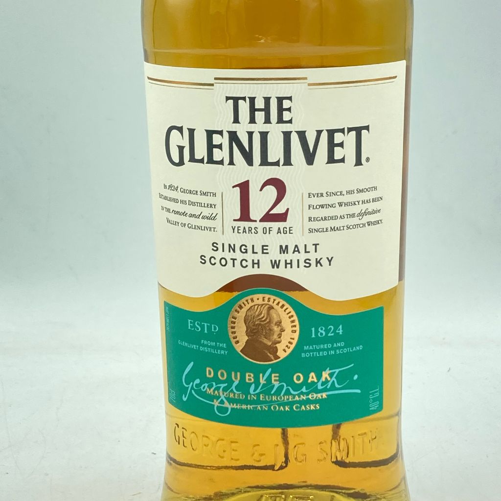 Glenlivet 12 Years Double Oak Single Malt 700ml 40% THE GLENLIVET [M] – お酒の格安販売 サケヤス by ストックラボ ...